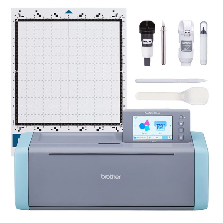 Mini Plotter de Corte ScanNCut Brother DX SDX125 - Tienda Casa Diaz